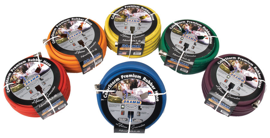 Dramm ColorStorm Premium Rubber Hose , /5/8In X 50 ft – Perris hydroponics